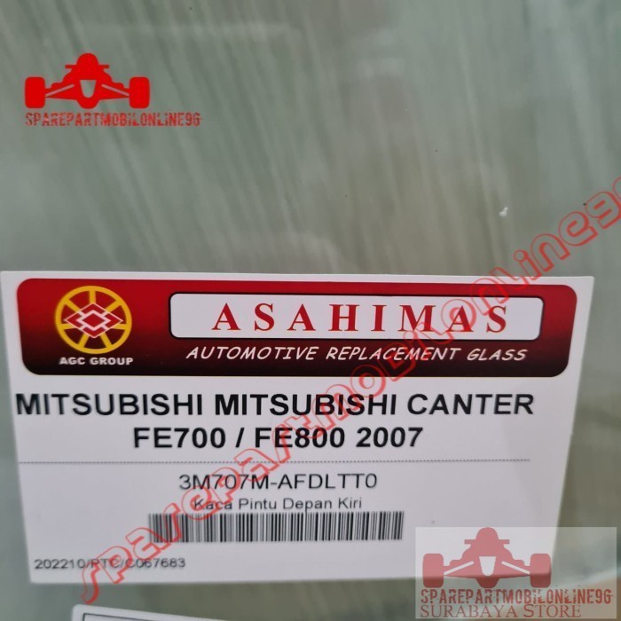 Jual Kaca Pintu Depan Mitsubishi Canter Fe700 Fe800 Asahi Mas Star | Shopee Indonesia