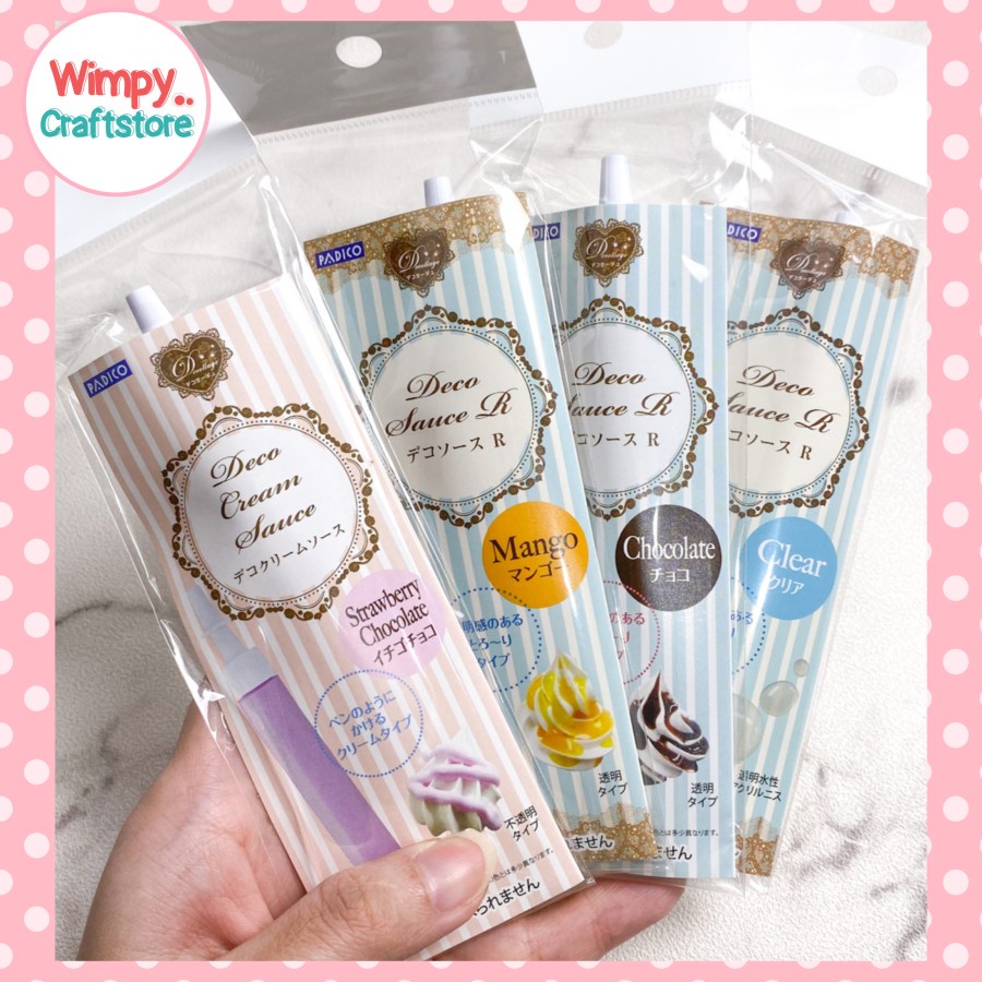 Jual Wimpy - Padico Deco Sauce Fake Whip Cream Tinta Timbul Deco Cream ...