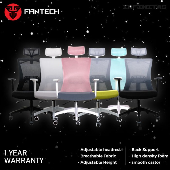 Jual Fantech OCA258 / OC-A258 Office Chair Kursi Kerja Kantor Premium ...