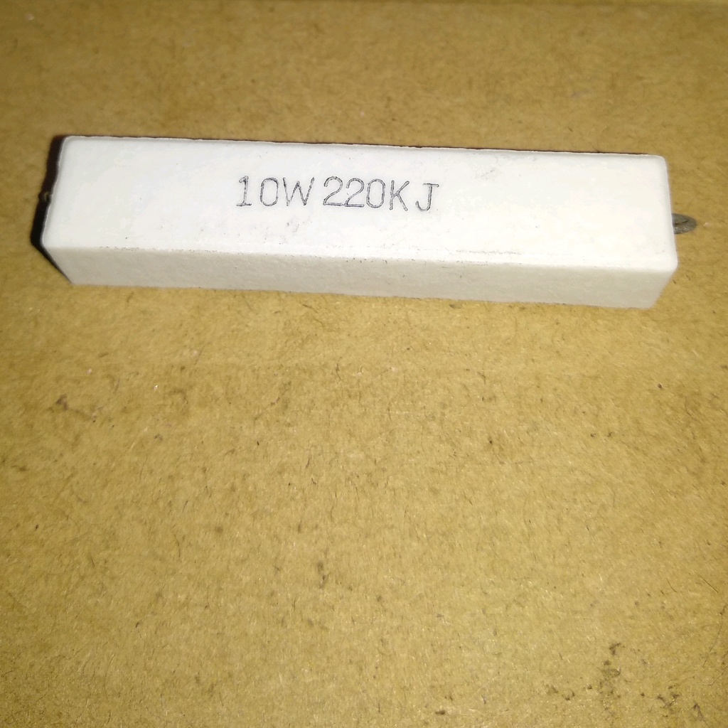 Jual R 220K 220 K Ohm 10W 10 W Resistor 10 Watt | Shopee Indonesia