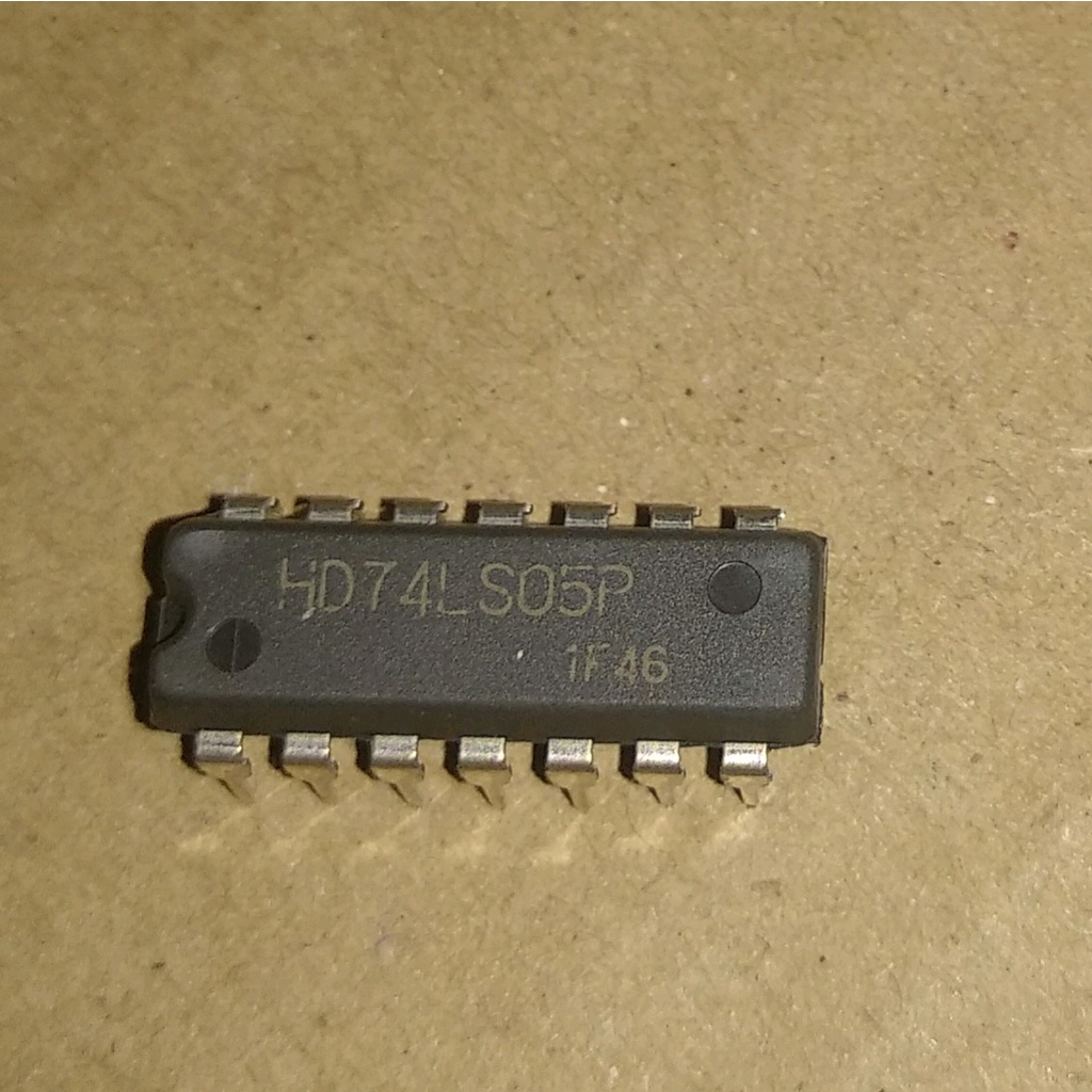 Jual IC 74LS05 Seri 7405 DM74LS05 HD74LS05 SN74LS05 TTL HD74LS05P ...