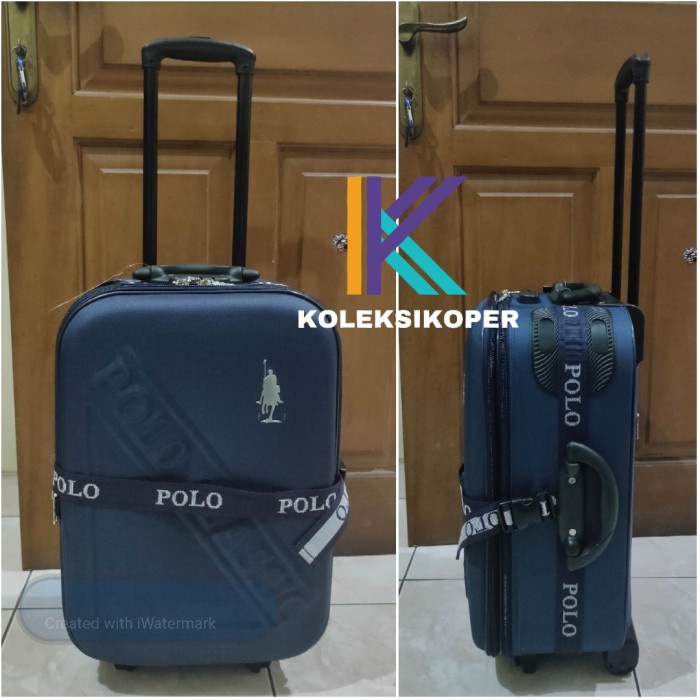 Jual Koper Original Polo Classic Kanvas Tebal Ukuran Kabin 20 Inch ...