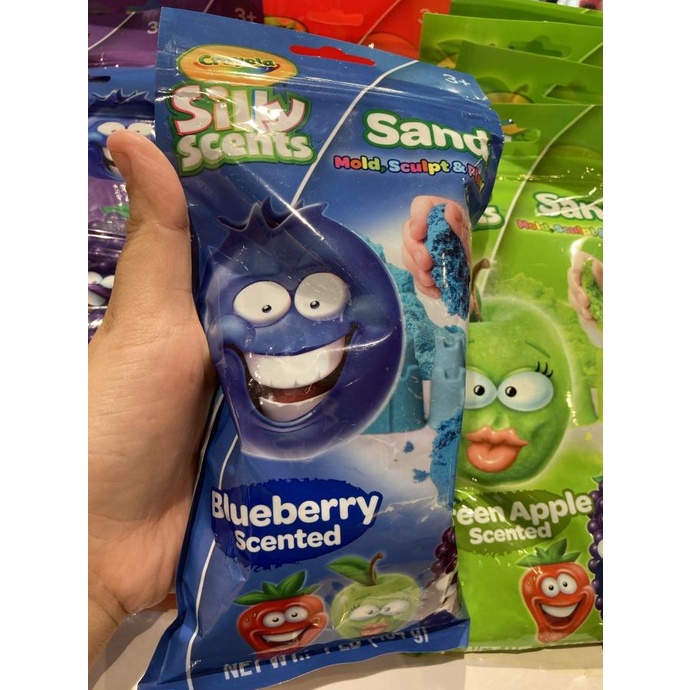 Jual Crayola Silly Scent Fruits Scented Sand Activity Pack Mainan Pasir ...
