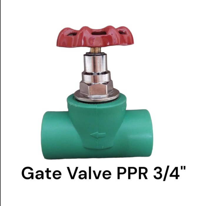 Jual Gate Valve /Stop Kran Ppr Hijau 3/4 Inch 25Mm | Shopee Indonesia