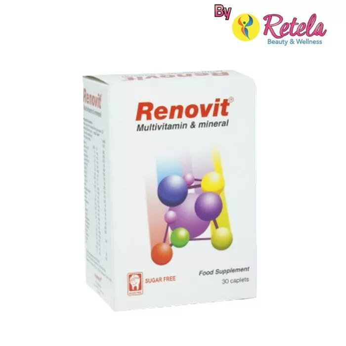 Jual Renovit Botol Isi 30 Kaplet/ Multivitamin | Shopee Indonesia