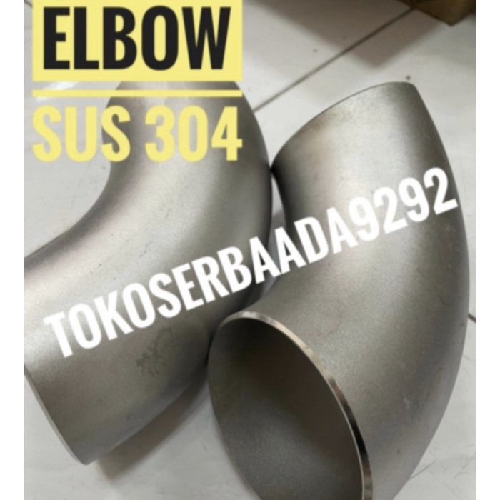 Jual [Ori] Elbow Sus 304 Seamless 3 Inch Sch 20 Elbow Sch 20 3 Inch ...