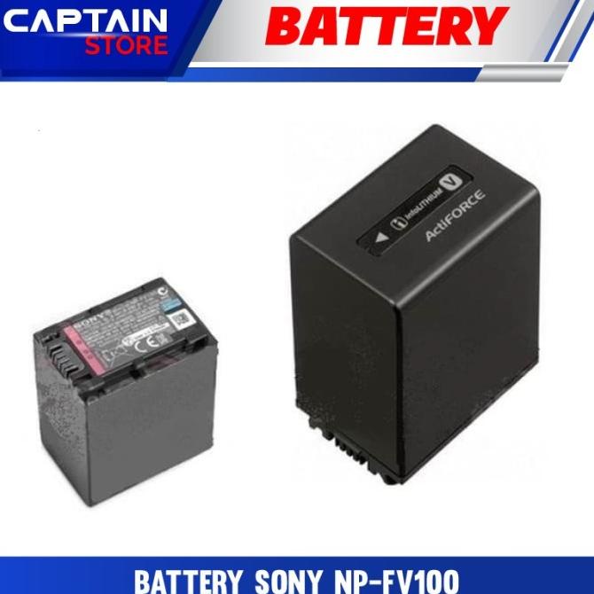 Jual Battery Sony Np-Fv100 - Battery Fv100 For Kamera Handycam Dll ...
