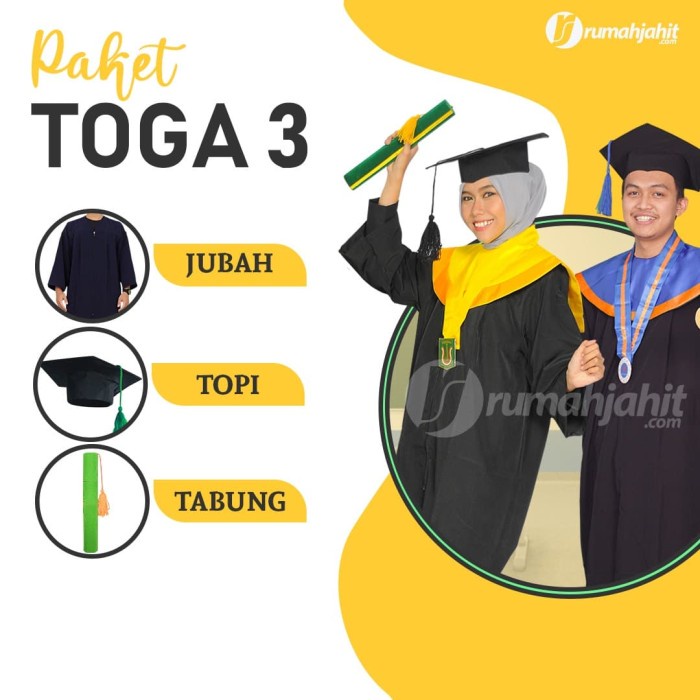 Jual Jual Toga Wisuda/Paket Toga Wisuda / Perlengkapan Wisuda / | Shopee Indonesia