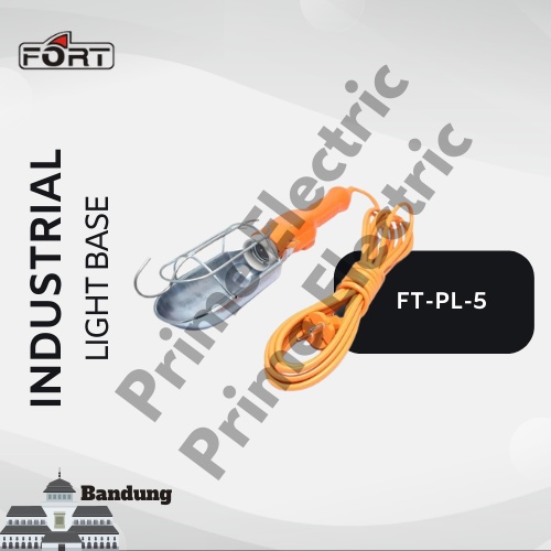Jual FORT INDUSTRIAL PORTABLE LIGHT BASE / LAMPU KERJA PORTABLE - 5m ...