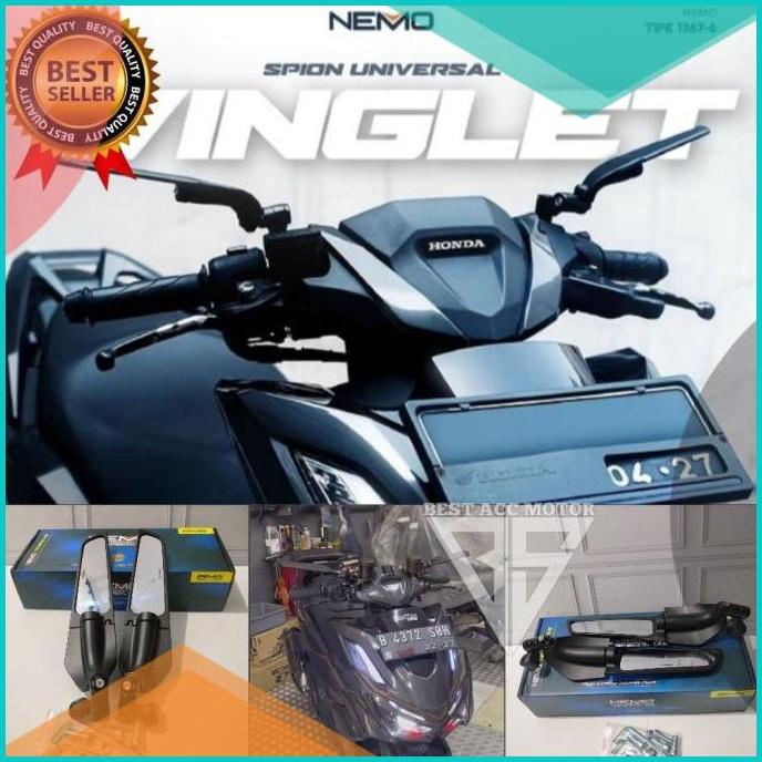 Jual SPION WINGLET NEMO MODEL RIZOMA SPION UNIVERSAL FULL CNC VARIO ...