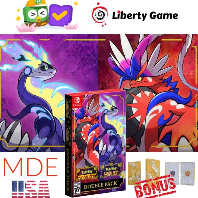 Jual Nintendo Switch Double Pack Pokemon Scarlet & Pokemon Violet ...