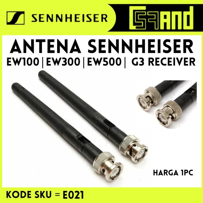 Jual Antena Sennheiser EW100 EW300 EW500 G3 Receiver Wireless Mic BNC | Shopee Indonesia