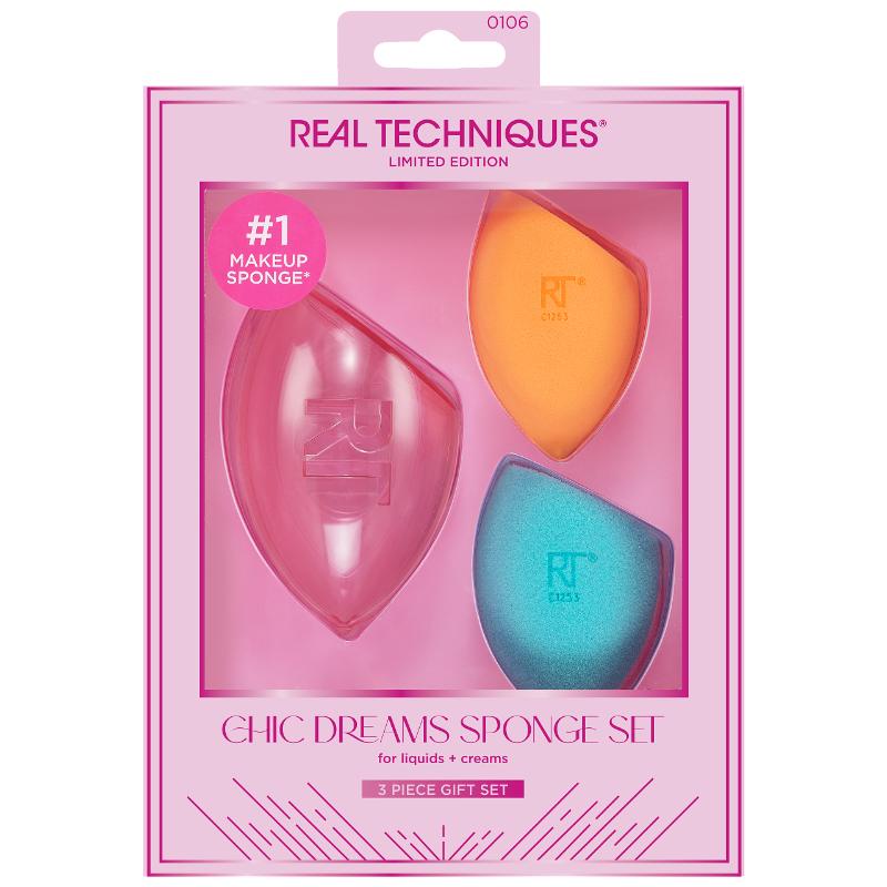 Jual Real Techniques 100106 Chic Dreams Sponge Set | Shopee Indonesia