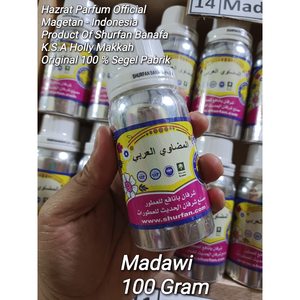Jual Shurfan Banafa Madawy 100 Gram Segel Pabrik Original K.S.A Holly ...