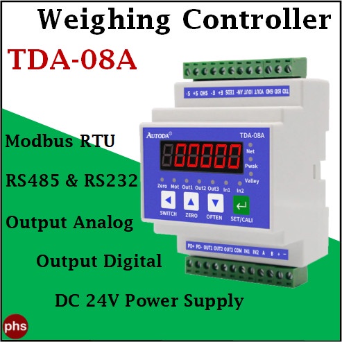 Jual Weighing Transmitter Load Cell Amplifier Display Indicator ...