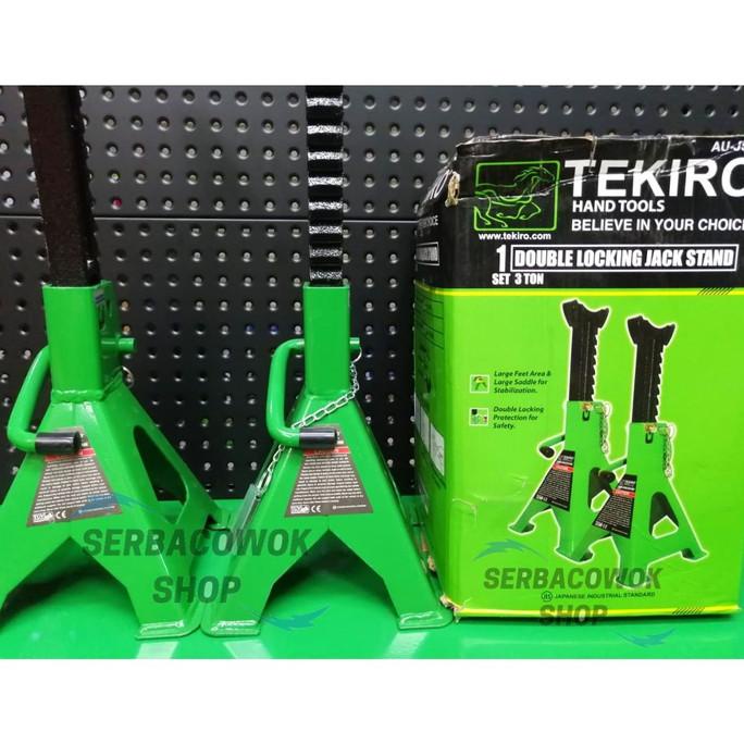 Jual Tekiro Jack Stand 3 Ton Tekiro Double Locking Penahan Dongkrak ...