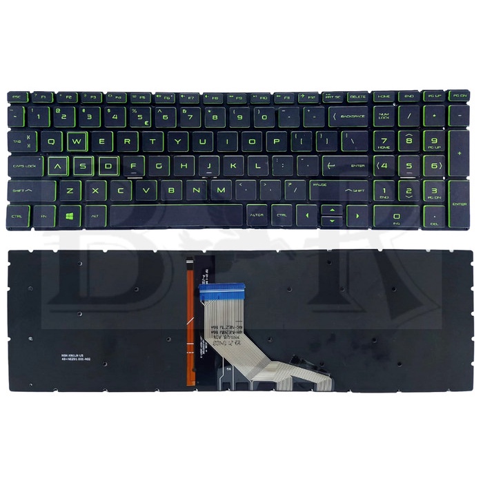 Jual KEYBOARD HP PAVILION GAMING 15-DX 15-EC 15-CN 15-CW 15-CS 15-DB 15 ...