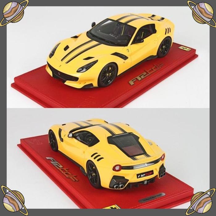 Jual [TGG] BBR MODELS 1:18 FERRARI F12 TDF (YELLOW MODENA) | Shopee ...