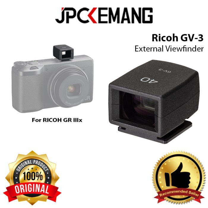 Jual RICOH GV-3 EXTERNAL VIEWFINDER RICOH GV3 FOR GR IIIX ORIGINAL | Shopee Indonesia