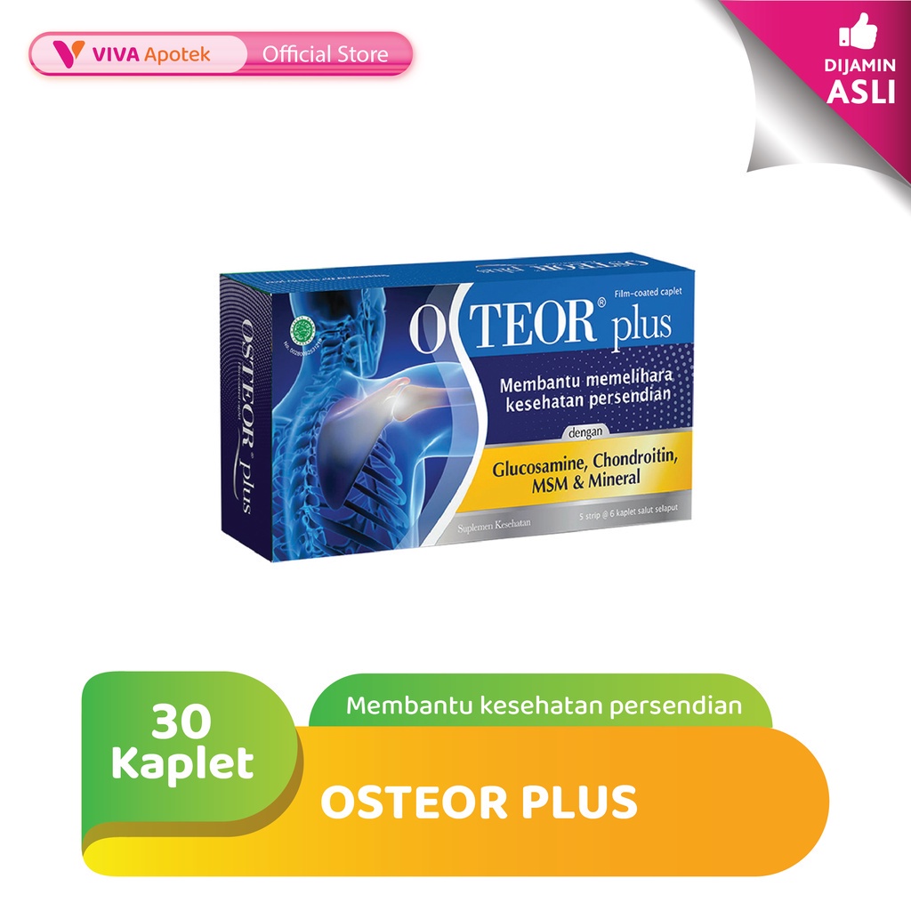 Jual Osteor Plus Mengatasi Nyeri Sendi (30 Kaplet) | Shopee Indonesia