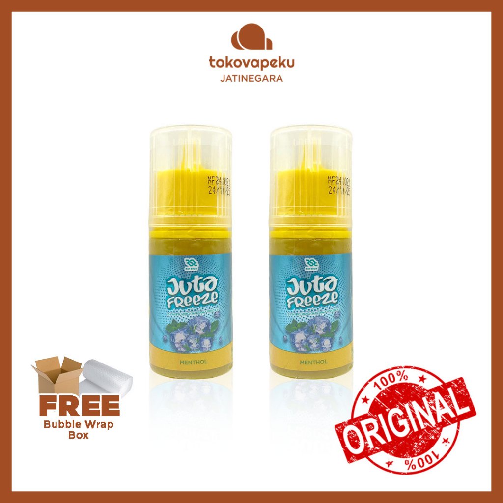 Jual JUTA FREEZE MENTHOL SALTNIC 30MG JUTA FREEZE 30ML ORI by RSR BREW ...