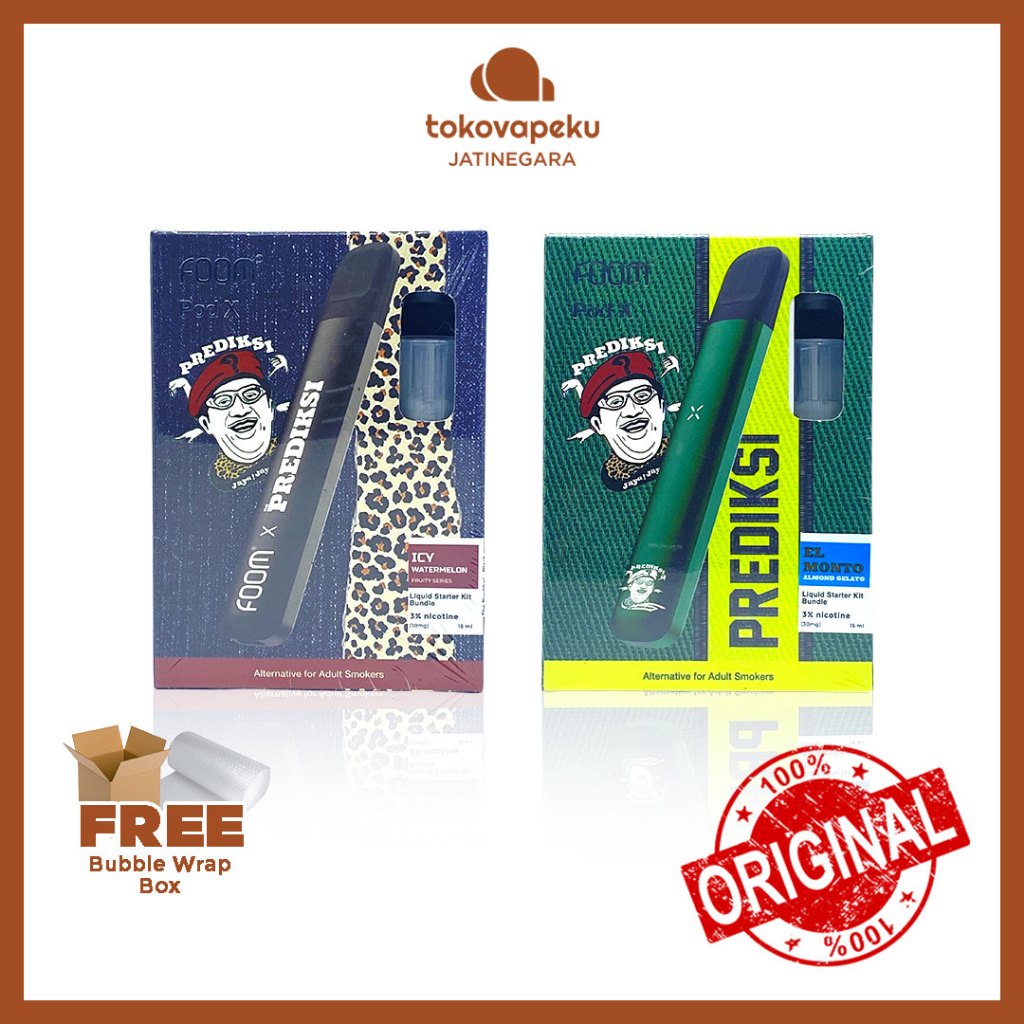 Jual FOOM POD X PREDIKSI EDITION BUNDLING SALTNIC 15ML ORI by FOOM LAB ...