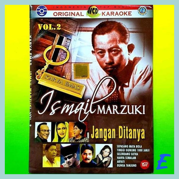 Jual | HNP | KASET MUSIK VIDEO VCD ORIGINAL LAGU ISMAIL MARZUKI BISA KARAOKE | Shopee Indonesia