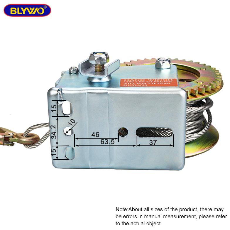 Jual Hand Winch Katrol Manual 800 Lbs Boat Winch Derek 360 Kg Set ...
