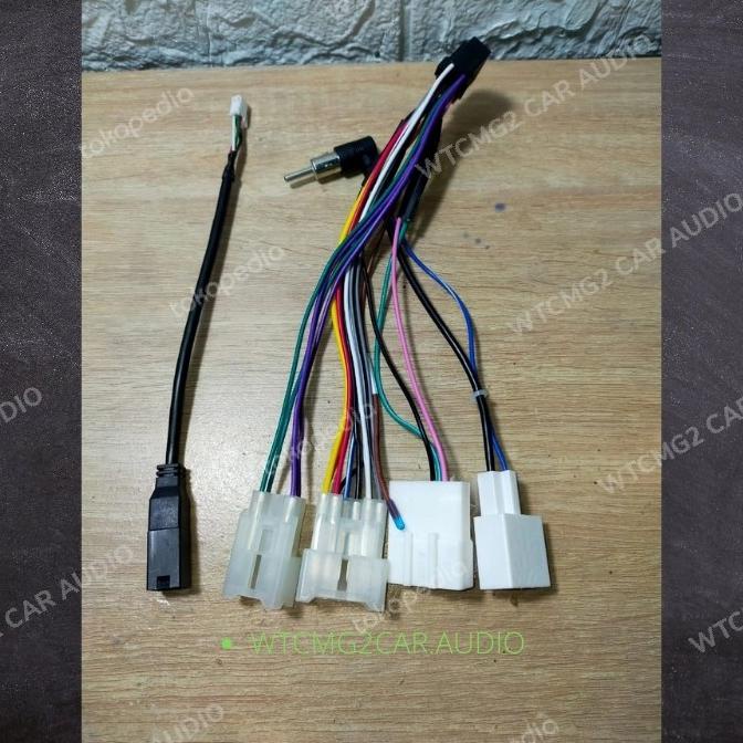 Jual Soket Kabel Pnp Toyota Avanza Veloz 16 Pin Ke Original Harnest Mobil Pengiriman Cepat ...