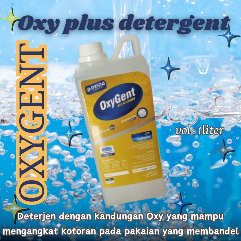 Jual Oxygent Liquid Oxy Deterjen kemasan 1 liter | Shopee Indonesia