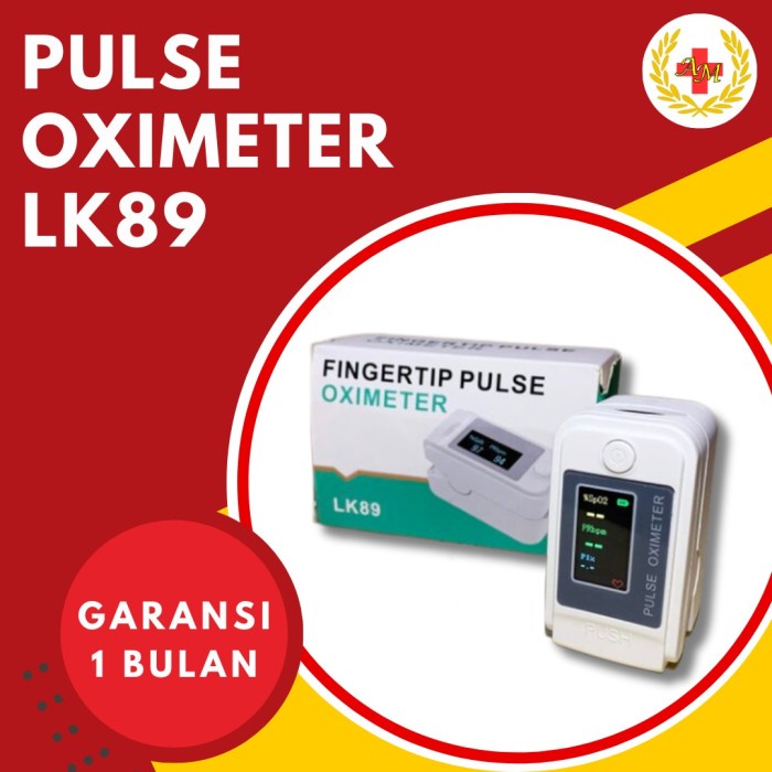 Jual Pulse Oximeter Lk89 Oxymeter Oksimetri Saturasi Oksigen | Shopee ...