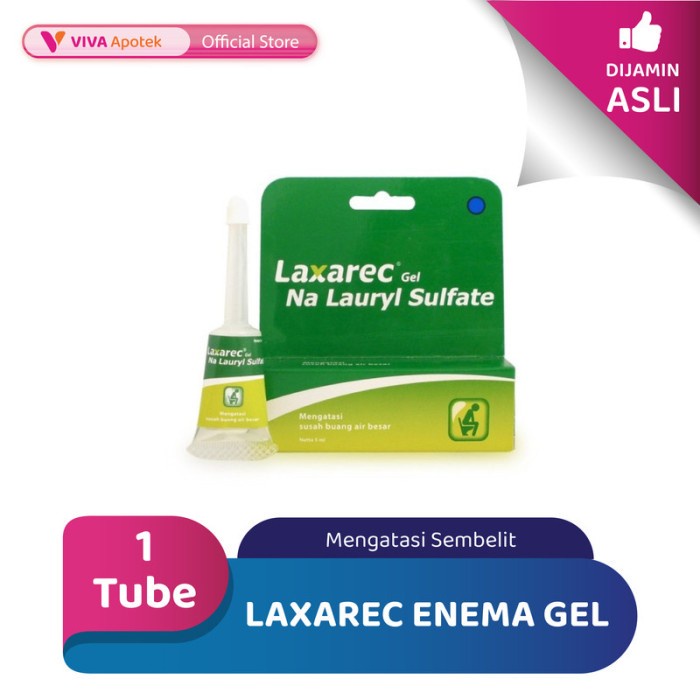 Jual Laxarec Enema Gel untuk Mengatasi Sembelit 5 ml (1 Tube) | Shopee ...
