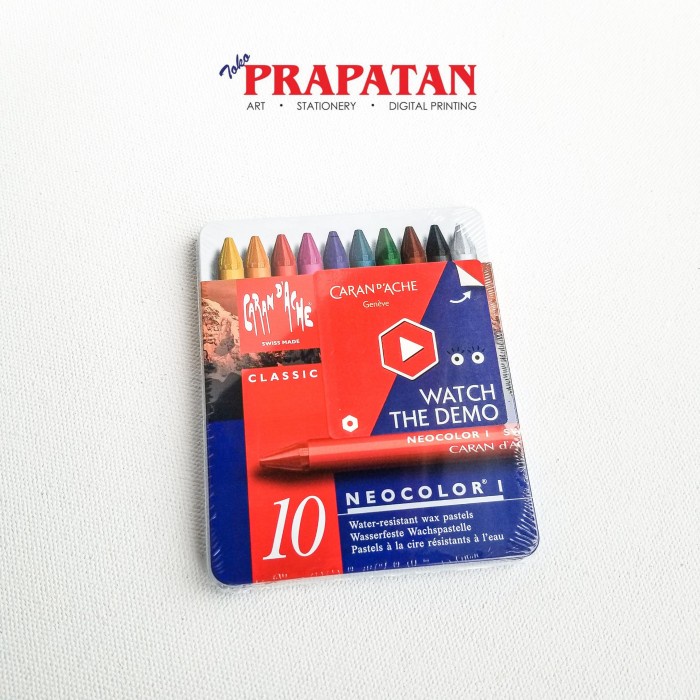 Jual Crayon - Crayon Carandache Neo Color 1 (10 Warna) | Shopee Indonesia