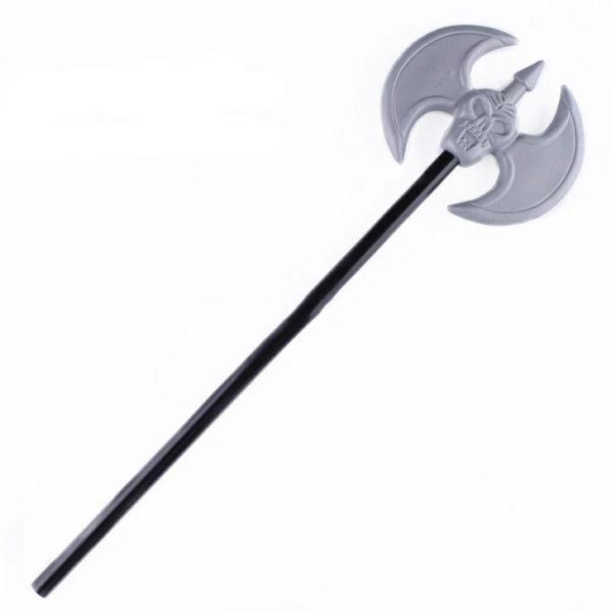 Jual Two Side Axe Grim Reaper Blade Halloween Costume Props Original ...