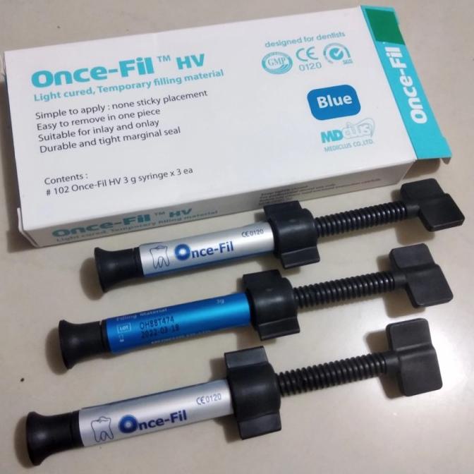 Jual Temporary Filling Material Once Fill HV Dental Tambalan gigi ...