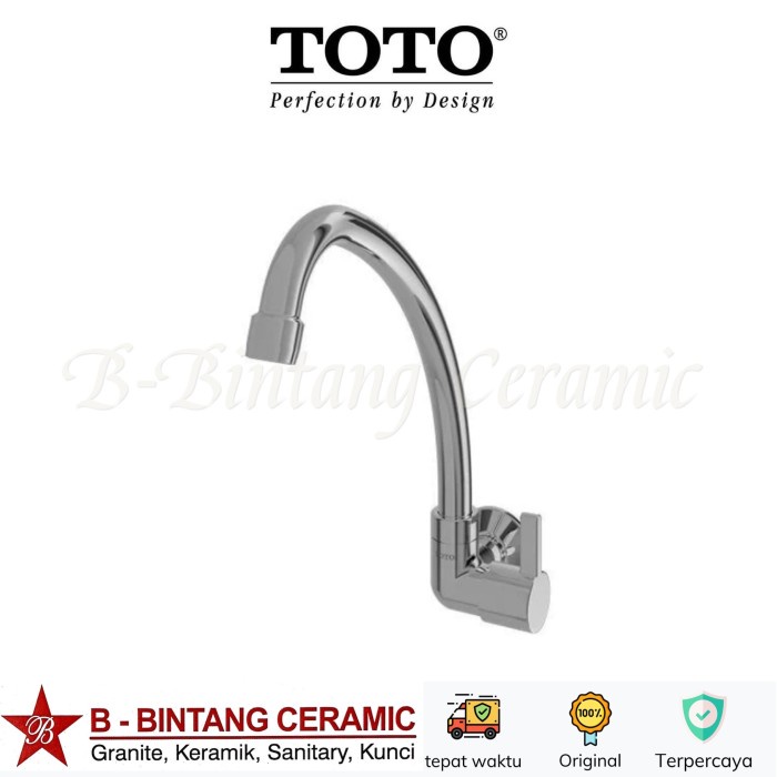 Jual [Original] Toto Tx609K Keran Sink Cuci Piring Bcp Tembok Limited ...