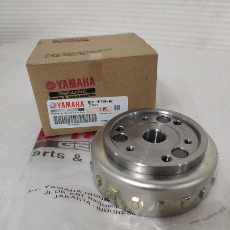 Jual Magnit Magnet Rotor Assy Flywheel Yamaha Jupiter Z1 Original 1DY ...