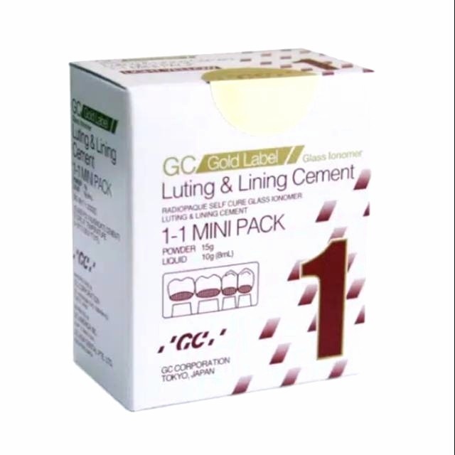 Jual GIC GC FUJI 1 LUTING CEMENT MINI PACK | Shopee Indonesia