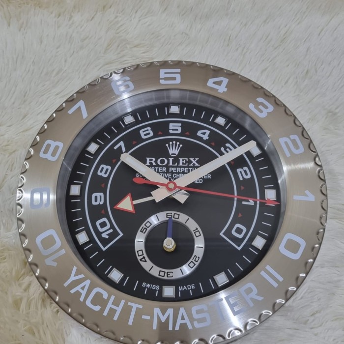 Jual Jam Dinding Rolex Yacht Master Ii Tigat_Ready | Shopee Indonesia