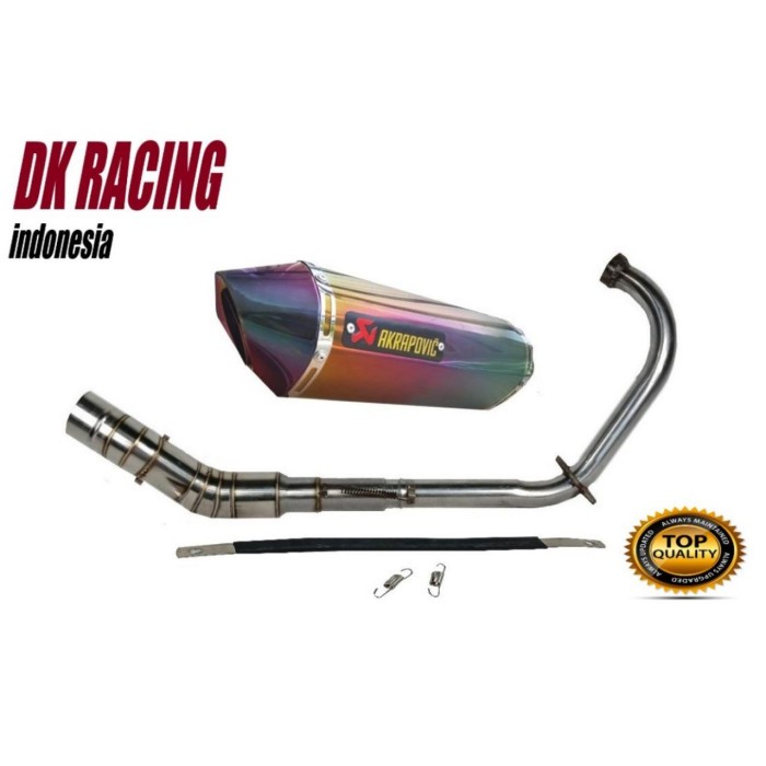 Jual Baru Knalpot Sonic Jupiter Mx 135 King Supra Gtr Layang Rainbow 4 ...