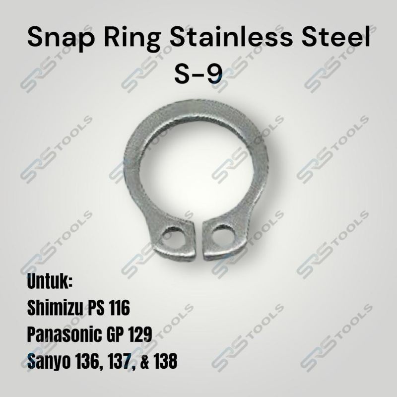 Jual Snap Ring S9 - SnapRing / circlip Stainless Panasonic Sanyo ...