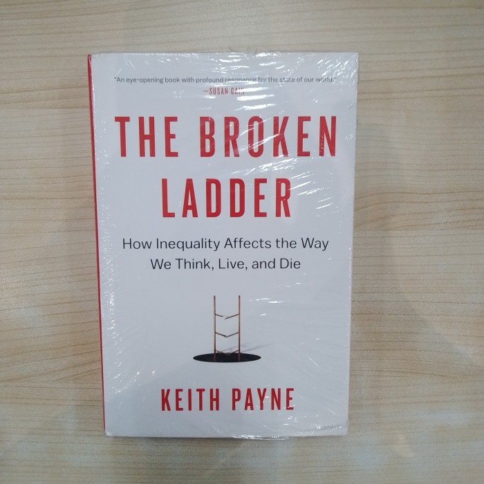 Jual Ready The Broken Ladder : How Inequality Affects The Way We Think ...