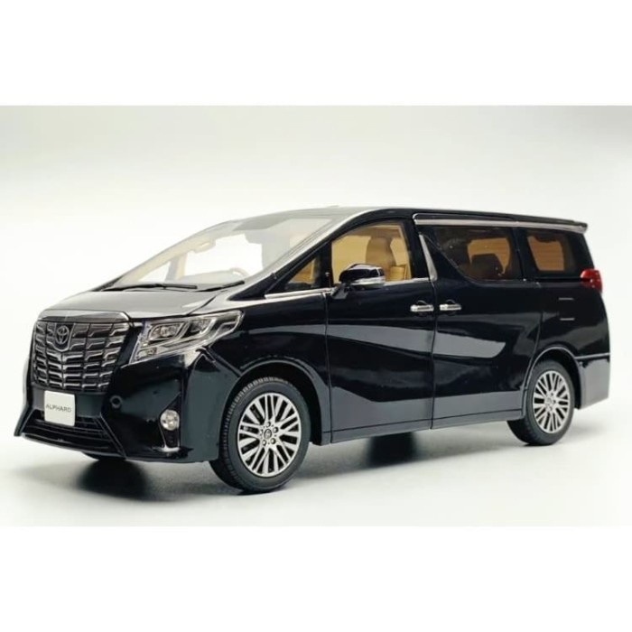 Jual Termurah Toyota Alphard Black Skala 1:18 Terbatas | Shopee Indonesia
