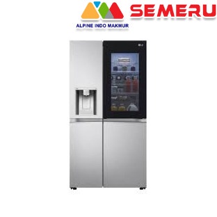 Jual populer] LG KULKAS SIDE BY SIDE INSTAVIEW 624 L GC-X257 CSEW | Shopee Indonesia