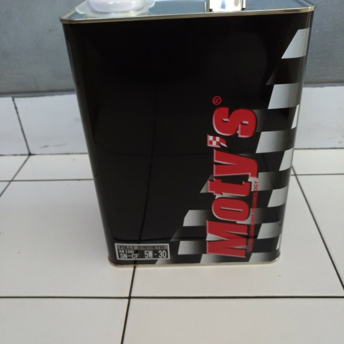 Jual New Oli Moty'S Racing Car Oil M100 Sae 5W-30 Berkualitas | Shopee ...