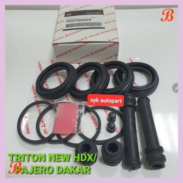 Jual | SKA | CALIPER KIT SEAL KIT CAKRAM REM DEPAN TRITON NEW HDX PAJERO NEW DAKKAR | Shopee ...