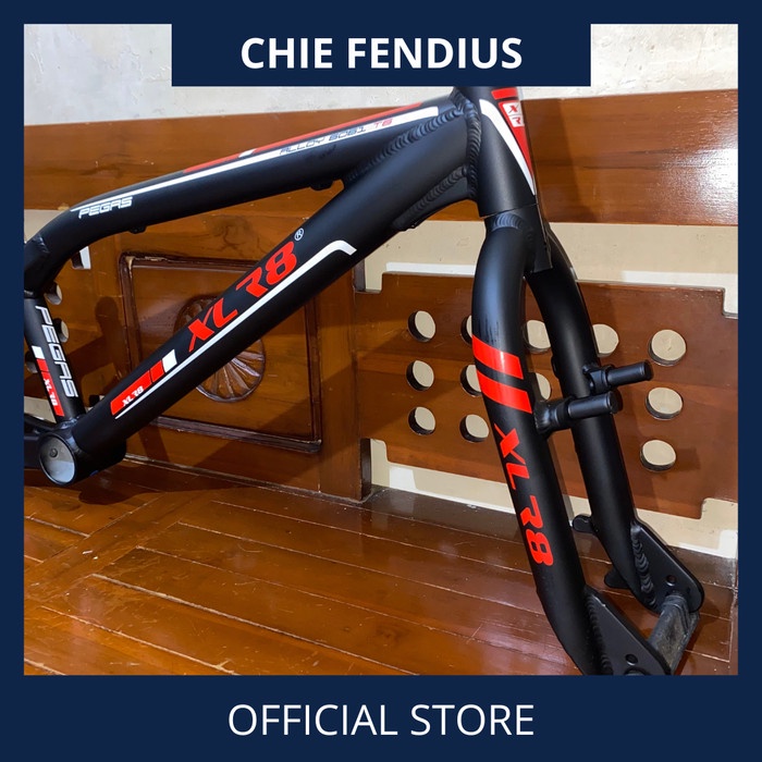 Jual Original Frame Bmx Rangka Sepeda Bmx Xlr8 Pegas Full Alloy Os Bb ...