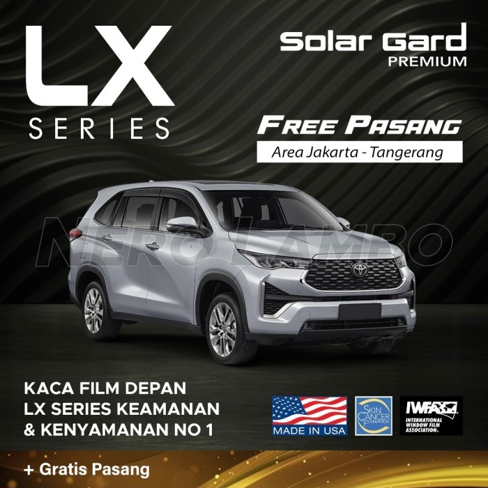 Jual Kaca Film Solargard Toyota Zenix Lx Series ,Skkb Phantom + Sunroof ...