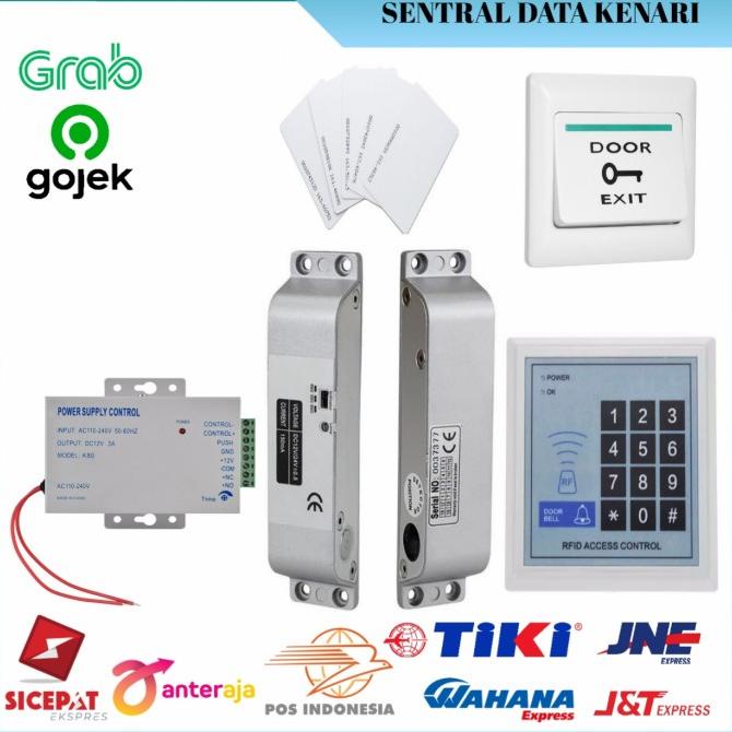 Jual Paket Akses Kontrol/Rfid/Door Lock/Access Control System | Shopee ...