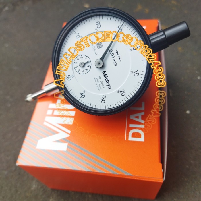 Jual Sale Mitutoyo Dial Indicator 2046A Alat Ukur Kerataan Kebulatan Poros Berkualitas | Shopee ...